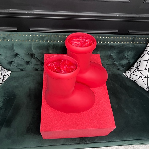 mschf | Shoes | Mschf Big Red Boot | Poshmark